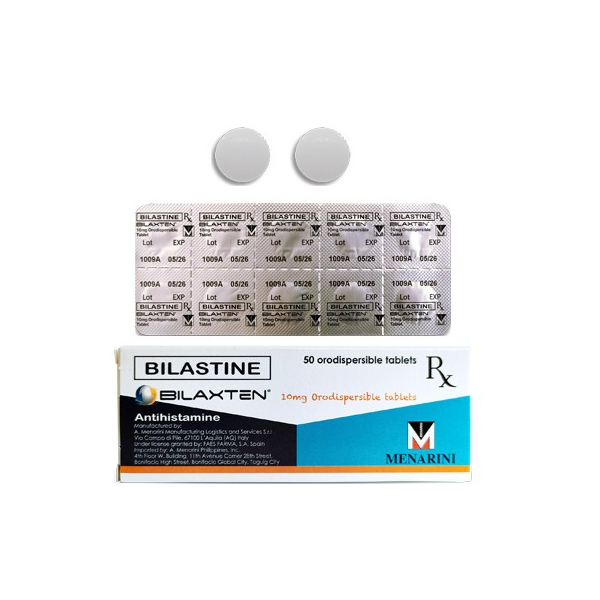 BILAXTEN Bilastine 10mg Orodispersible Tablet 50's price in the ...